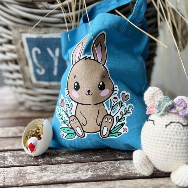 Plotterdatei Häschen Hoppel - Frau Fadenschein