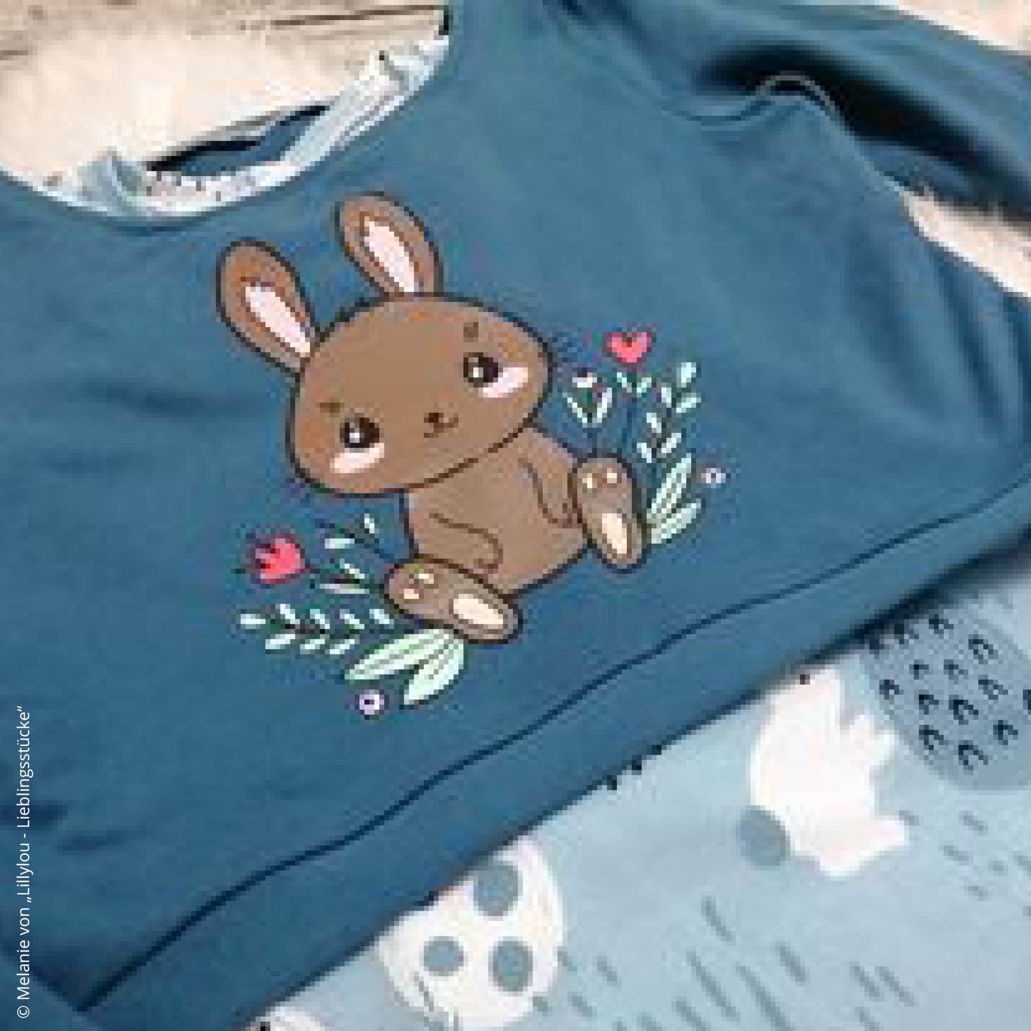 Plotterdatei Häschen Hoppel - Frau Fadenschein