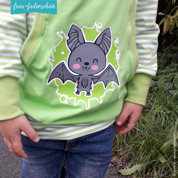 Plotterdatei Fledermaus Felix - Frau Fadenschein