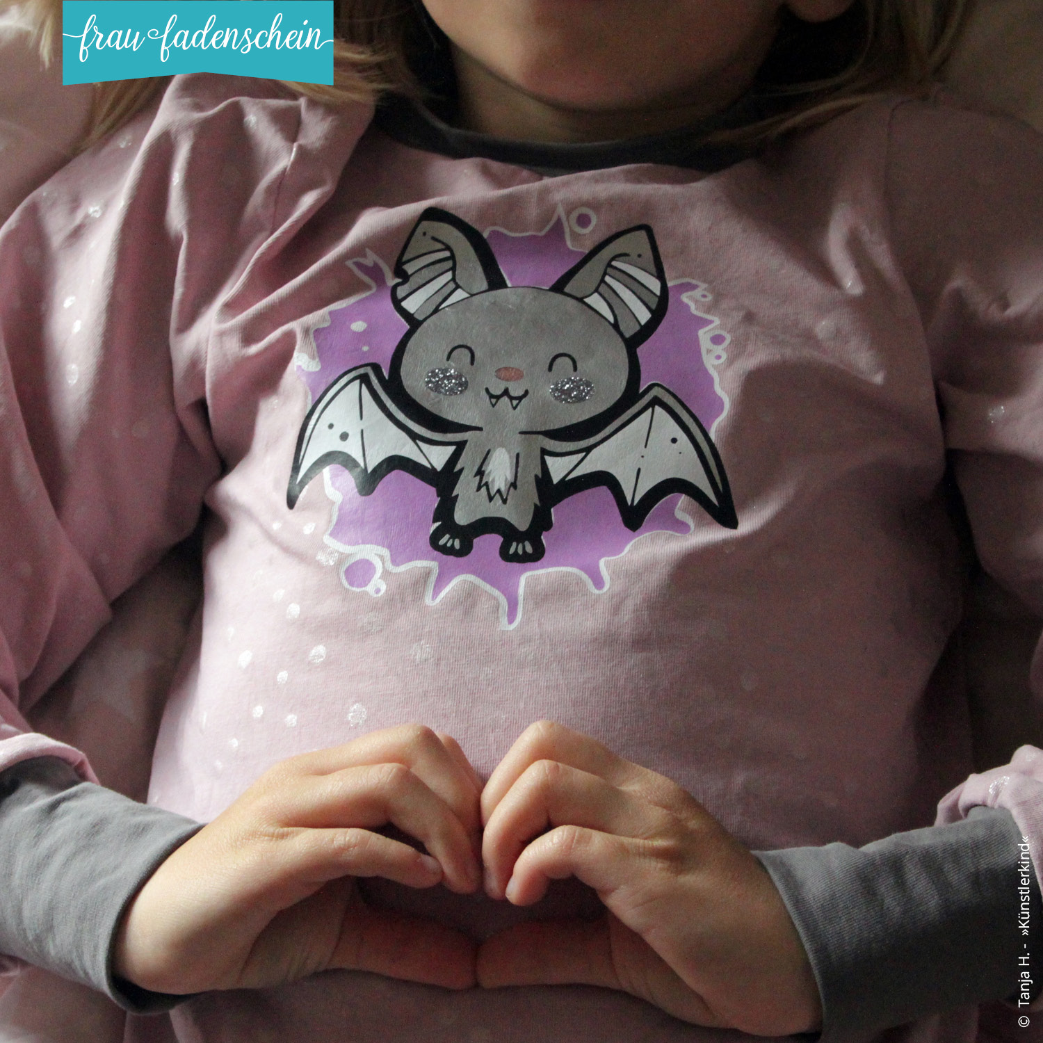 Plotterdatei Fledermaus Felix - Frau Fadenschein